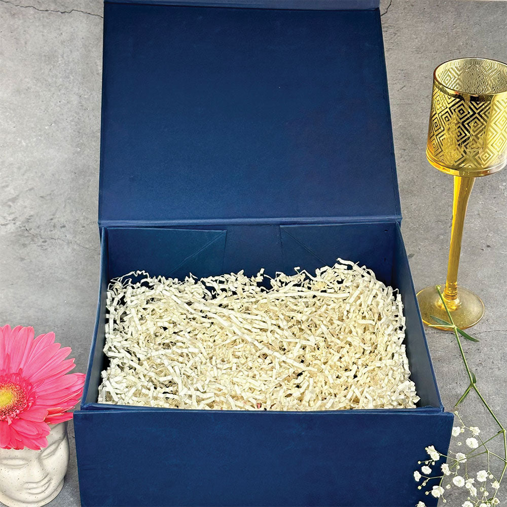 Blue Magnetic Hamper Box | gingercrush.com