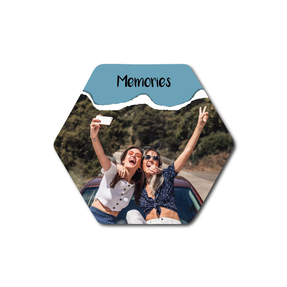 Memories Photo Fridge Magnet | gingercrush.com